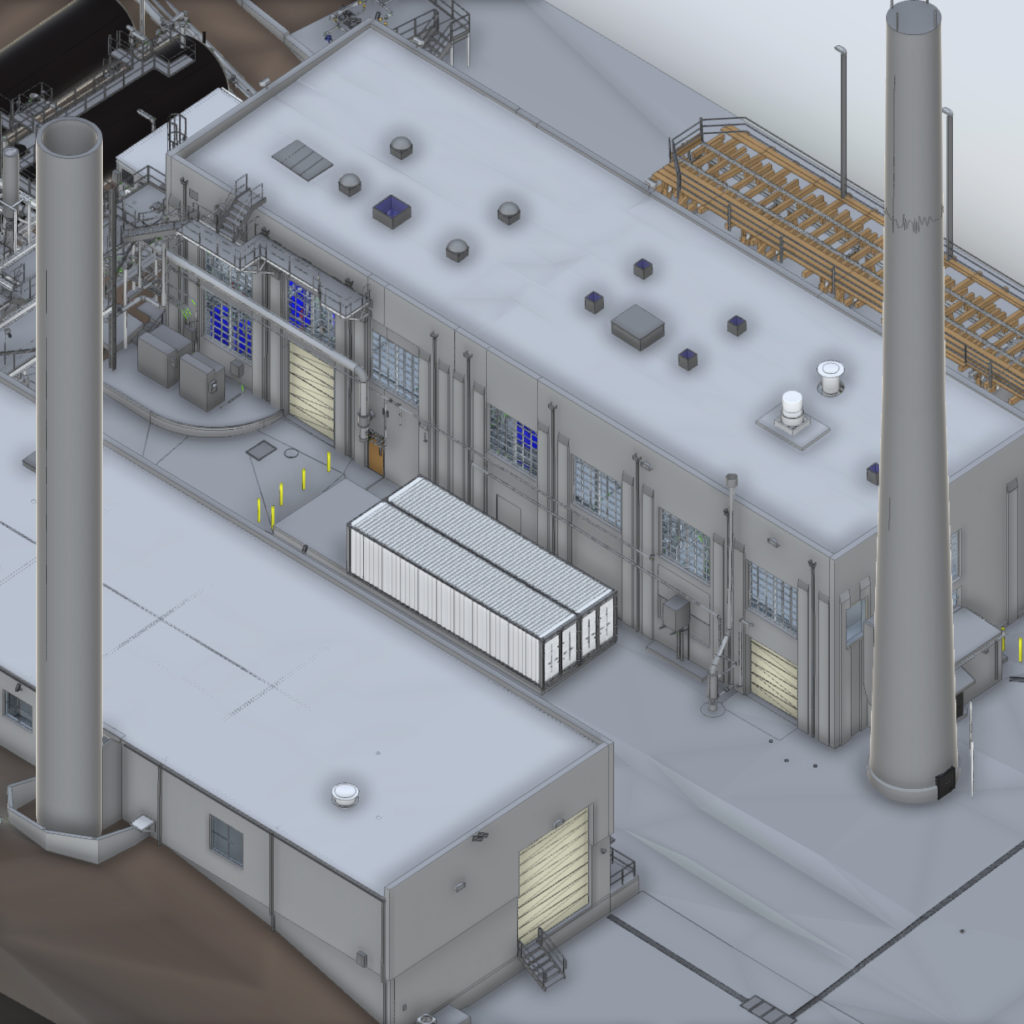 In3d-UGA-Steam-Plant-Exterior-Model | Innovative 3D